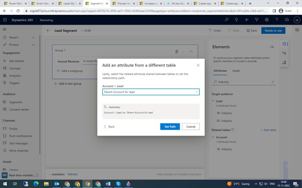 Segmentation in Real-Time Marketing within Microsoft Dynamics 365 ...