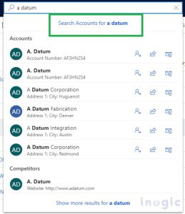 Single table search option in Dataverse Search - Microsoft Dynamics 365 ...