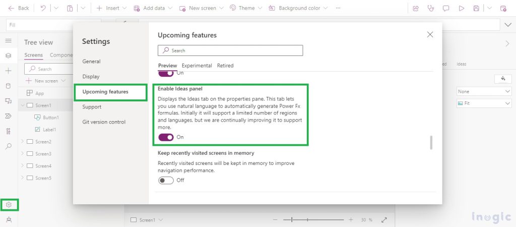 Exploring Power Apps Ideas (PREVIEW) feature in Canvas App Designer ...