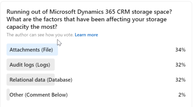 Fix Storage Space Issues Within Microsoft Dynamics 365 Crm Using