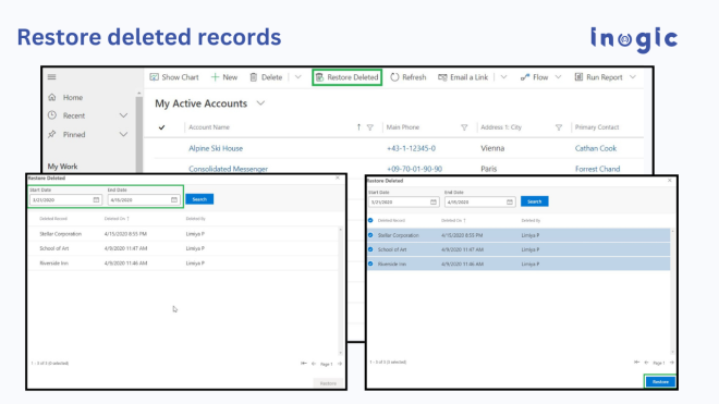 Undo and retrieve deleted history records in Microsoft Dynamics 365 CRM – 1 click is all you ...