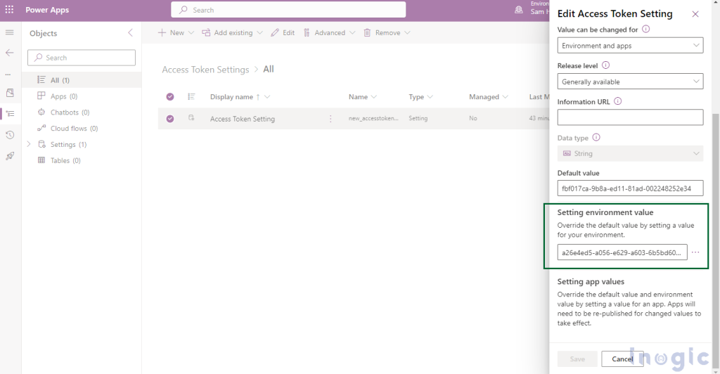 Optimum utilization of ‘Settings’ feature in Power Apps - Microsoft ...