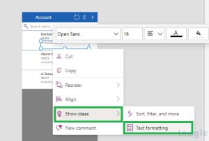 Exploring Power Apps Ideas (PREVIEW) feature in Canvas App Designer - Microsoft Dynamics 365 CRM ...