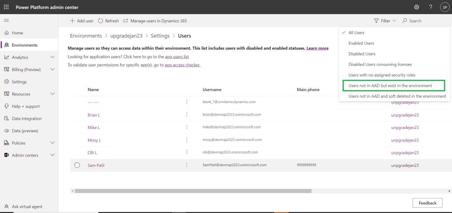 How to permanently delete Disabled Users from Power Platform - Microsoft Dynamics 365 CRM Tips ...