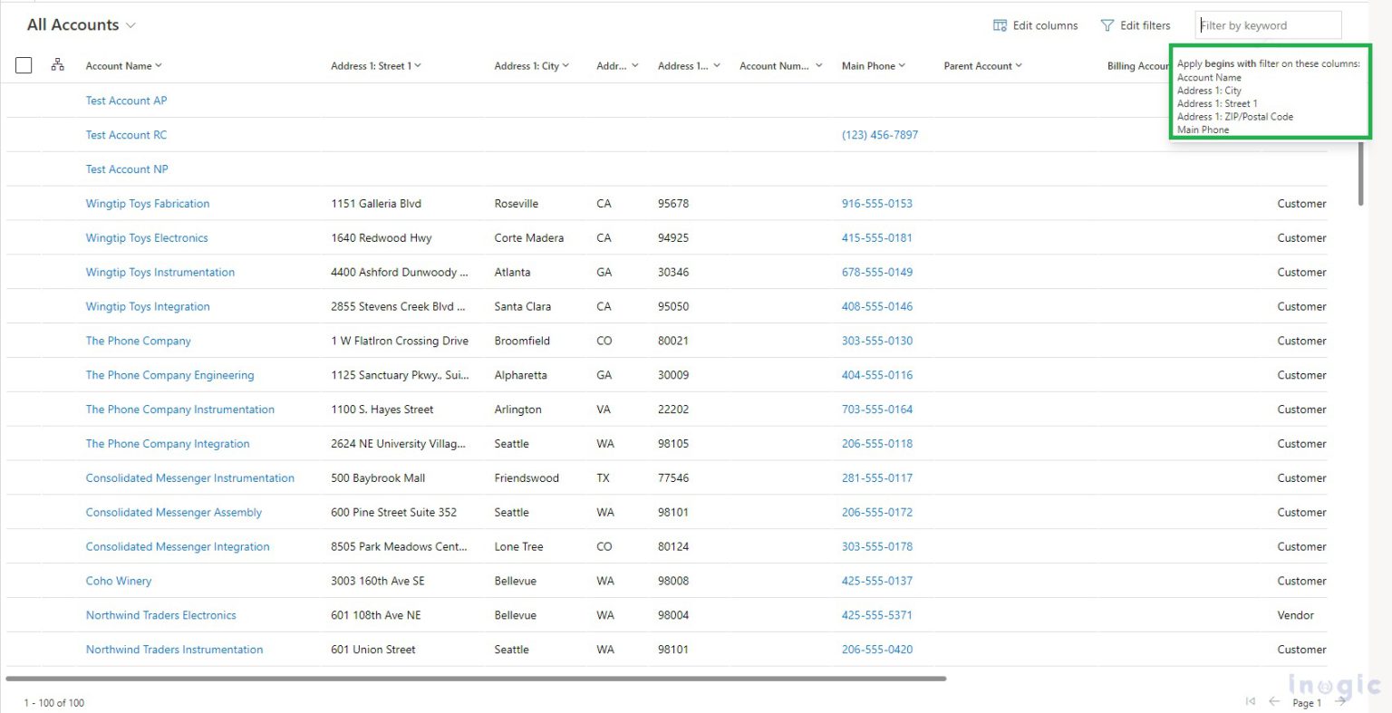 Tooltip on Search for Entity records in Dynamics 365 - Microsoft ...