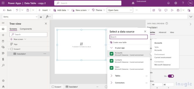 How to Display, Search, and Filter data table in Canvas App - Microsoft ...