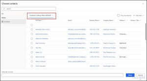 Change the default view on the lookup window of the associated sub-grid ...