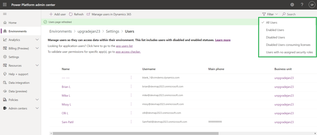 How to permanently delete Disabled Users from Power Platform - Microsoft Dynamics 365 CRM Tips ...