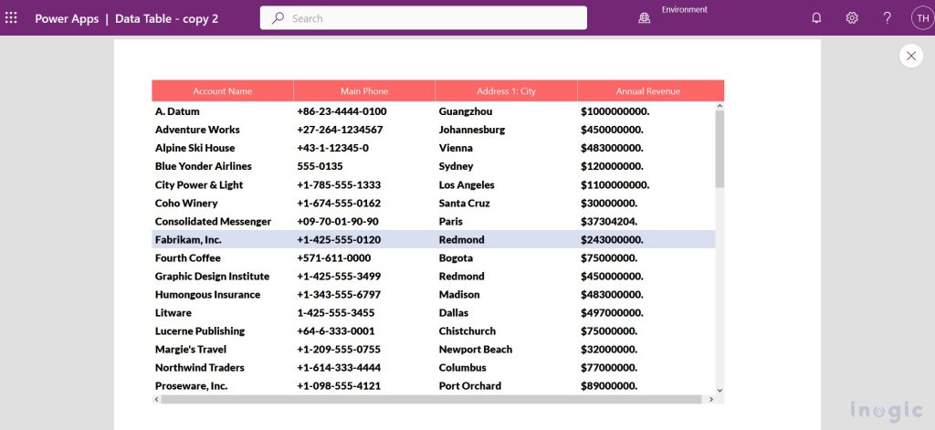 How to Display, Search, and Filter data table in Canvas App - Microsoft Dynamics 365 CRM Tips ...