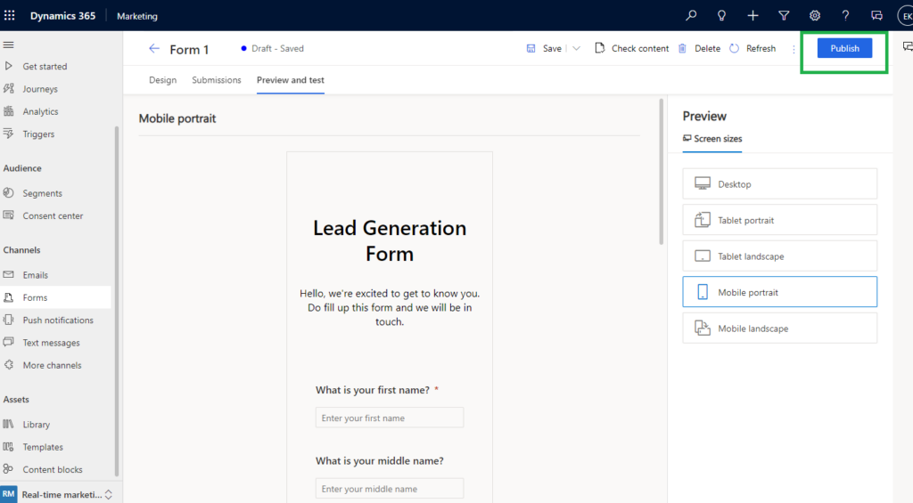 Microsoft Release 2023 Wave 1: Form creation and management in Real ...