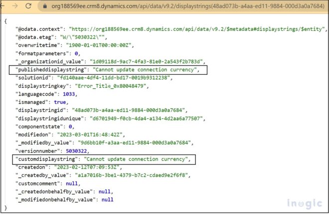 Programmatically update OOB messages in Microsoft Dynamics 365 CRM - Microsoft Dynamics 365 CRM ...