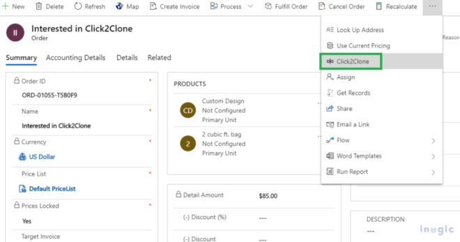 Cloning Records in Microsoft Dynamics 365 CRM with just 1 Click! - Microsoft Dynamics 365 CRM ...