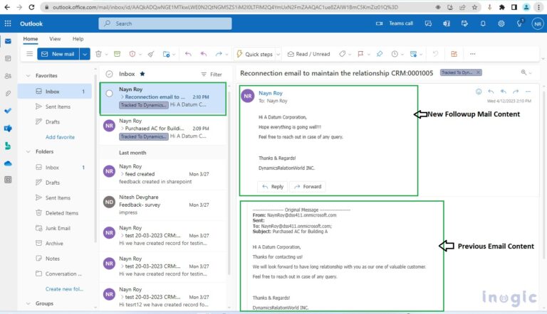 Send Trailing Follow Up Email In Microsoft Dynamics 365 Crm Using Power
