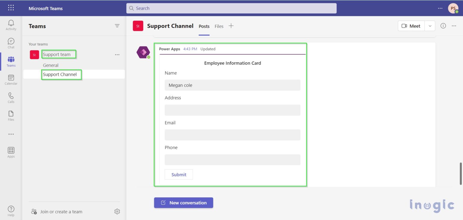 Automatically sending Power Apps cards to Microsoft Teams channels using Power Automate Flow ...