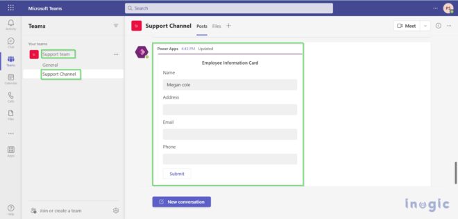 Automatically sending Power Apps cards to Microsoft Teams channels using Power Automate Flow ...