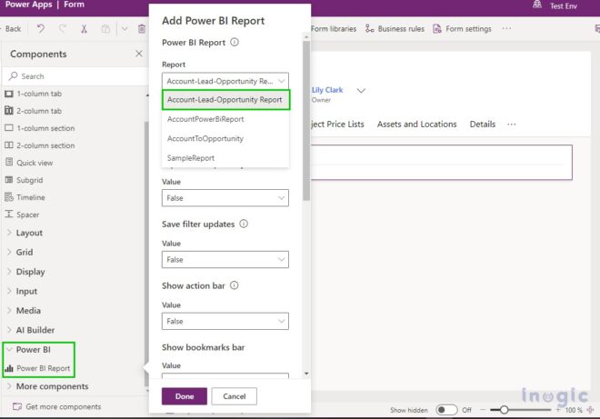 Add Power BI Reports On Model-Driven App Form with Power BI Report Control - Microsoft Dynamics ...