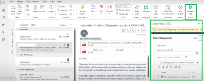 Attachments from Microsoft Dynamics 365 CRM to Azure Blob Storage, Dropbox, and SharePoint