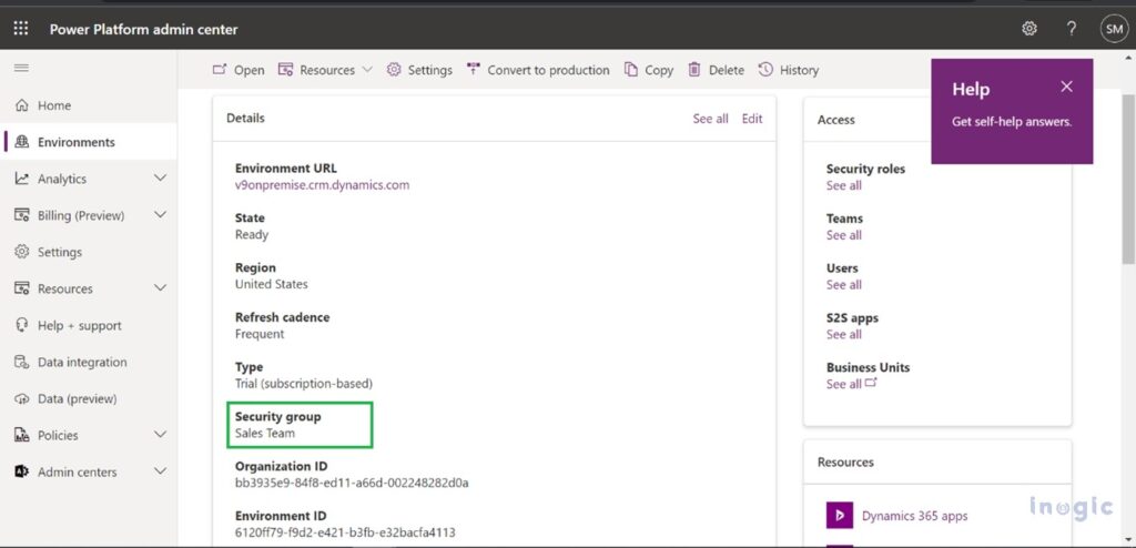 How to create and set security groups for Microsoft Dynamics 365 Environment from Power Platform ...