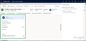 Customer 360 component in Microsoft Dynamics 365 Customer Service ...