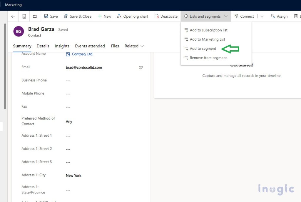 Microsoft Dynamics 365 Segmentation within Outbound Marketing ...