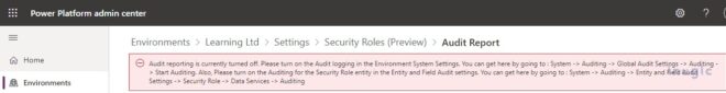 Auditing of Security Role in Microsoft Dynamic 365 CRM with Enhanced UI - Microsoft Dynamics 365 ...