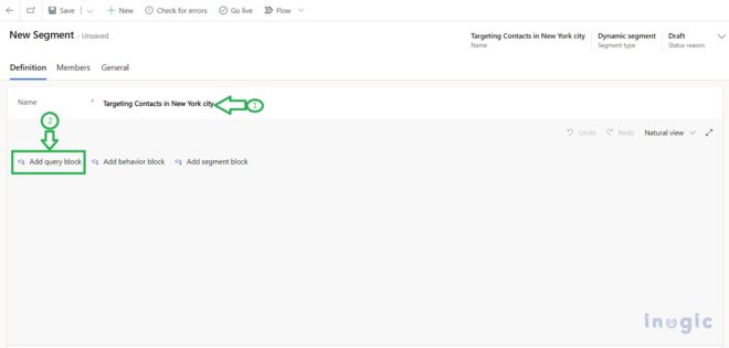 Microsoft Dynamics 365 Segmentation within Outbound Marketing ...