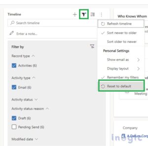 Ease the use of Dynamics 365 Timeline - Microsoft Dynamics 365 CRM Tips ...