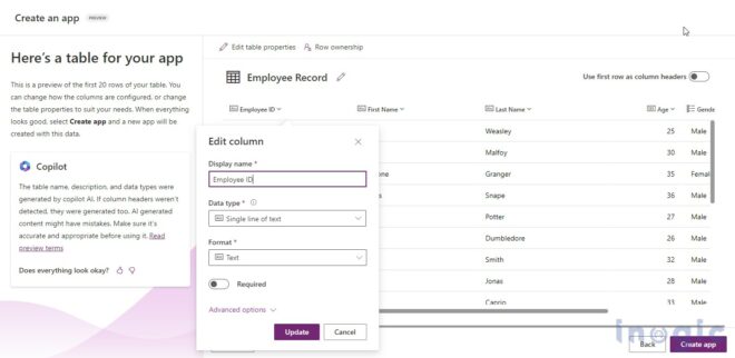 Boost Maker Productivity: From MS Excel to Table & Power Apps with Copilot Integration ...