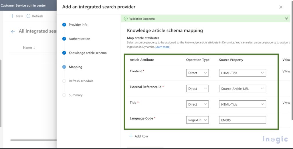 Enable and use the integrated search providers as filters for knowledge ...