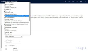Enable and use the integrated search providers as filters for knowledge ...