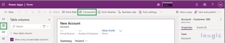 Recent records component and show customer details in the side pane in ...