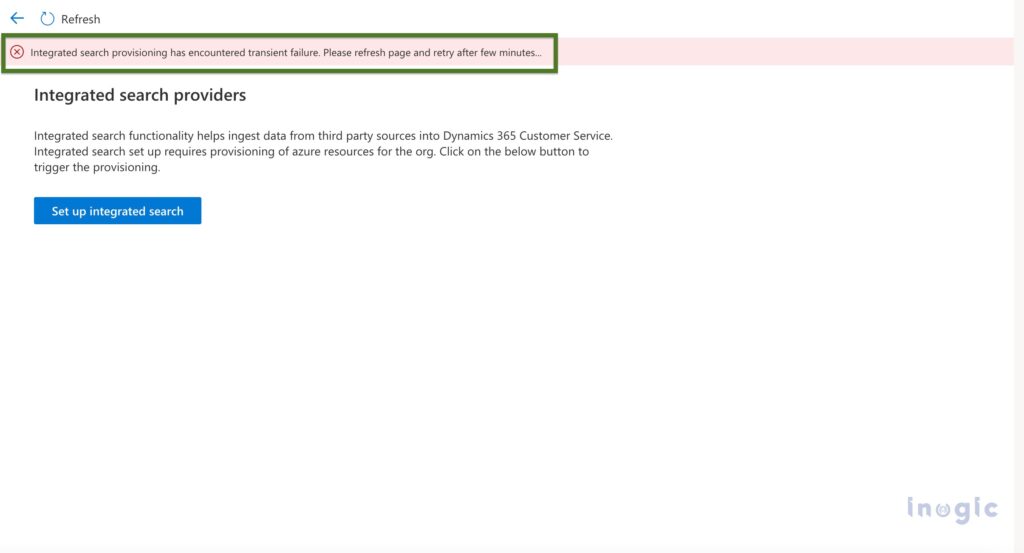 Enable and use the integrated search providers as filters for knowledge ...