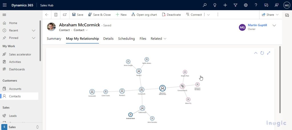 Trace Entity Relationships In A Mind Map View Within Dynamics 365 Using Map My Relationships