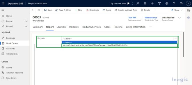 Execute Ssrs Report Using Javascript In Dynamics 365 Field Service