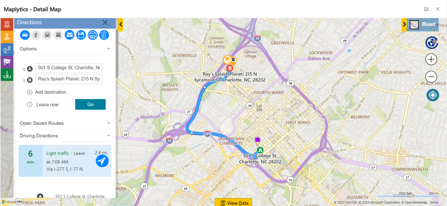 Adventure in a new city with integrated maps for Techno Geniuses ...