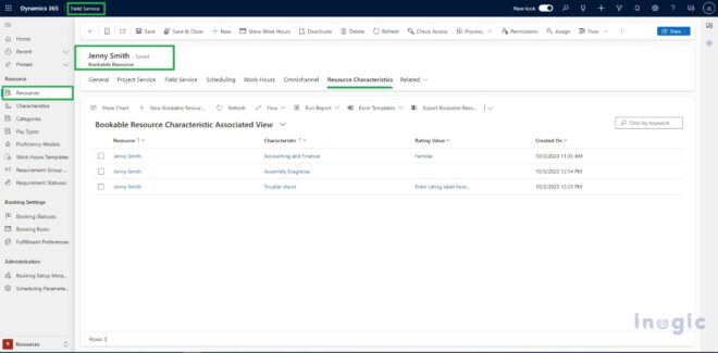 Enhanced characteristics Setting with Dynamics 365 Field Service - Microsoft Dynamics 365 CRM ...