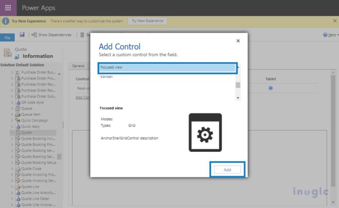 Manage Records And Associated Activities On A Page Using Focused View In Dynamics 365 Part 1