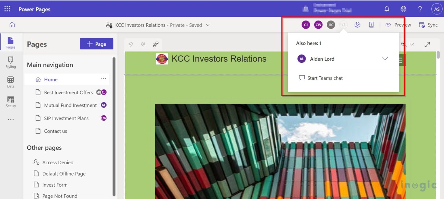 Co-presence in Power Pages - Microsoft Dynamics 365 CRM Tips and Tricks