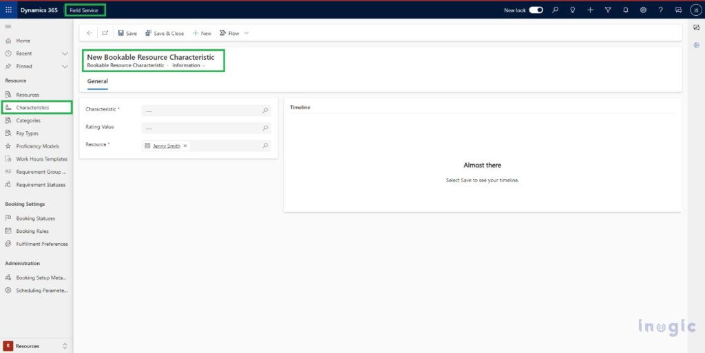 Enhanced characteristics Setting with Dynamics 365 Field Service ...