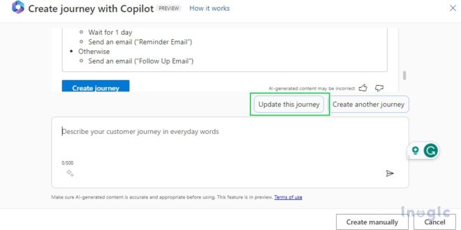 Create a Journey with Copilot in Dynamics 365 Marketing (Customer Insights – Journeys ...