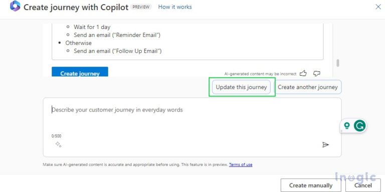 Create A Journey With Copilot In Dynamics 365 Marketing Customer Insights Journeys