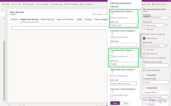 Simplify Form Design using Associated Grid Control - Microsoft Dynamics ...