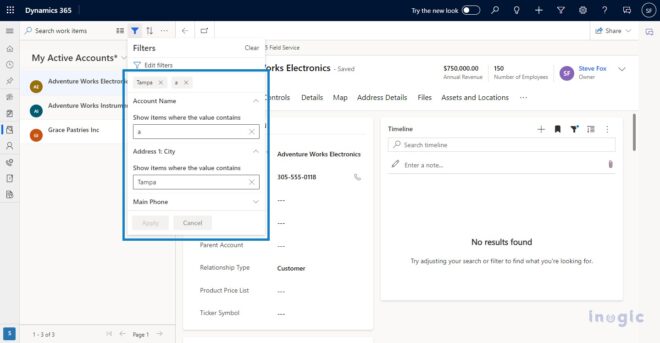 Manage records and associated Activities on a page using Focused View in Dynamics 365 – Part 1 ...