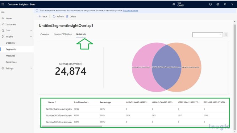 Segment Insights (Preview) feature using Differentiator and Overlap Analysis - Microsoft ...