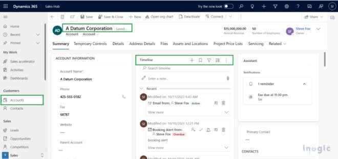 How to bookmark activities on the timeline in Dynamics 365 CRM - Microsoft Dynamics 365 CRM Tips ...