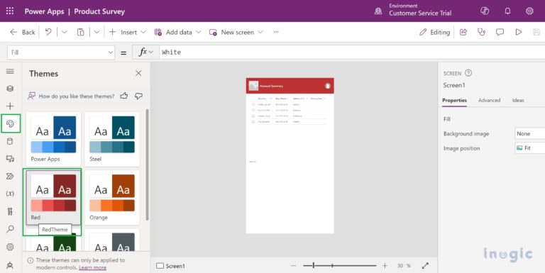 Modern Controls And Themes Within The Canvas App Microsoft Dynamics 365 Crm Tips And Tricks