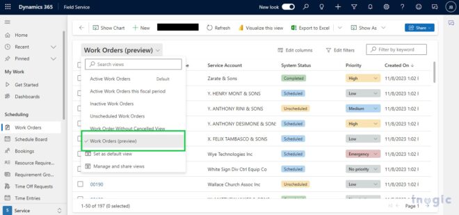 Improved Work order experience in Dynamics 365 Field Service ...