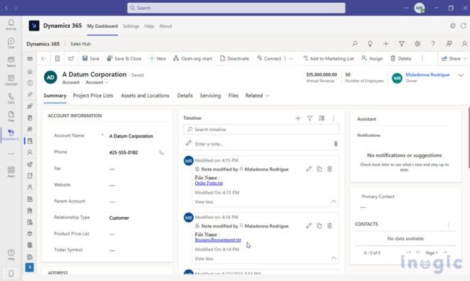 Document Management within Microsoft Teams streamlined with Dynamics ...