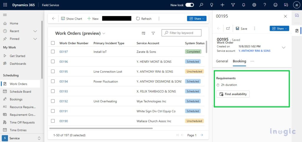 Improved Work order experience in Dynamics 365 Field Service ...