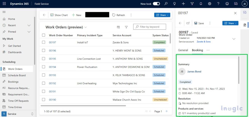 Improved Work order experience in Dynamics 365 Field Service ...